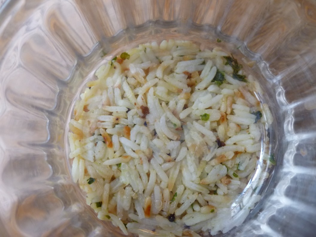 Parslied Rice with Browned Garlic Butter | diplomatickitchen