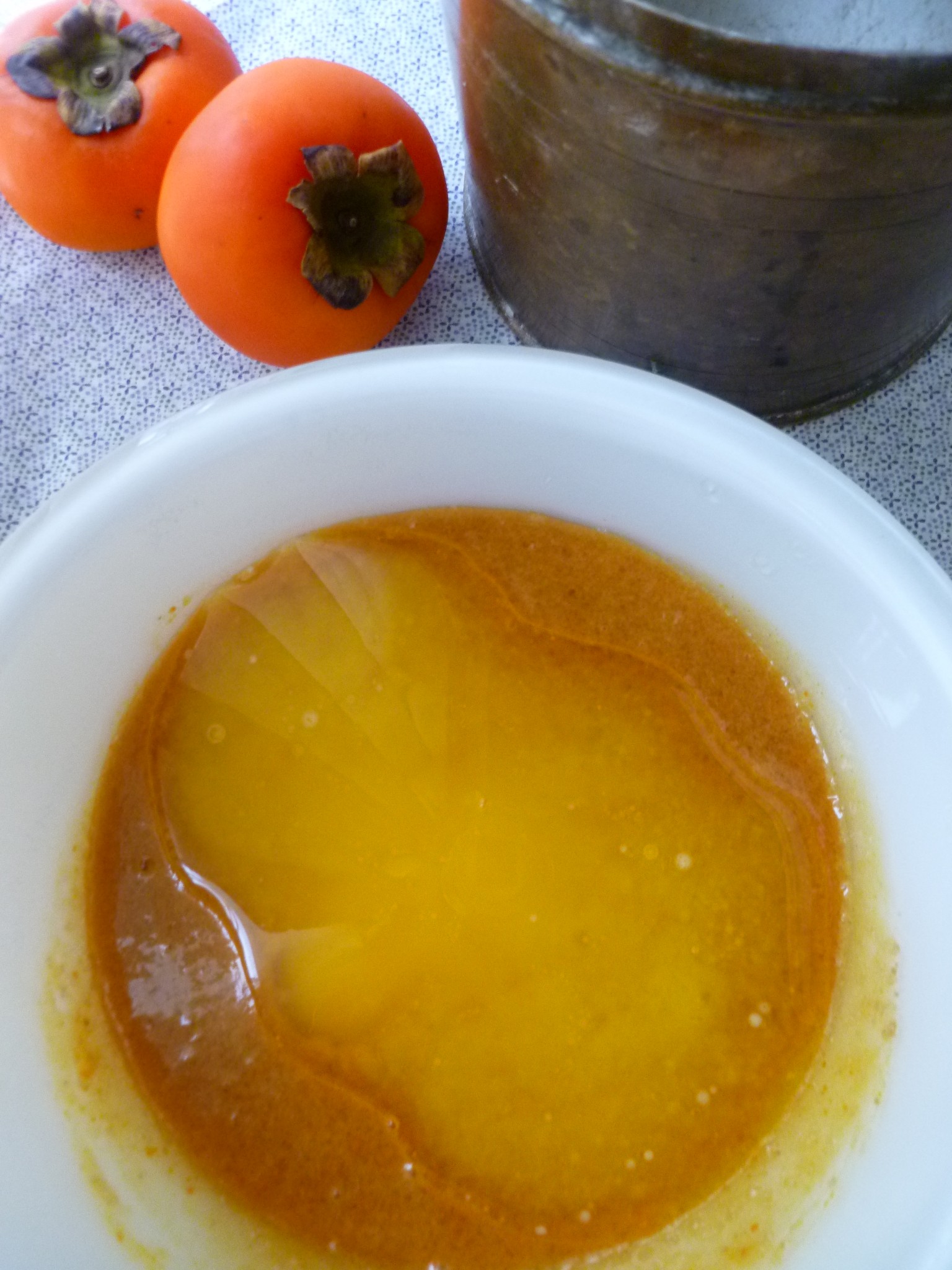 Lemon-Glazed Persimmon Cakes | diplomatickitchen