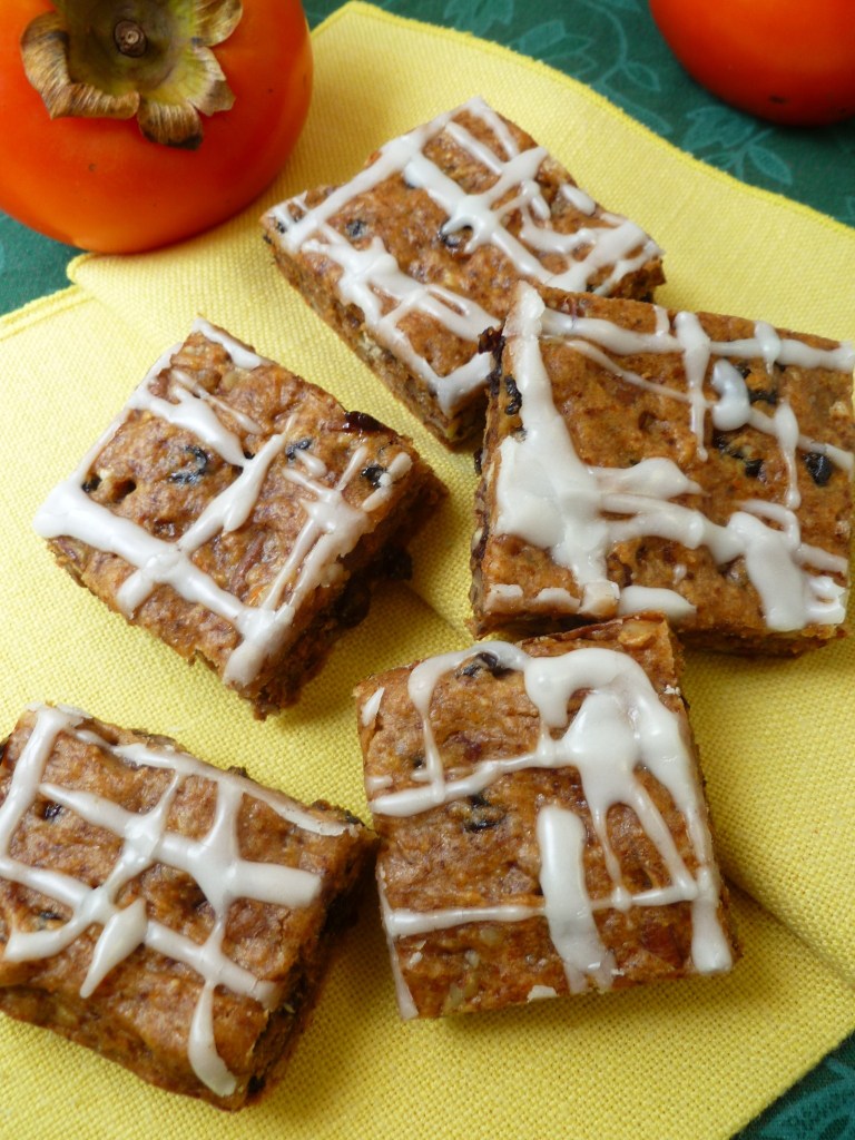 Lemon-Glazed Persimmon Cakes | diplomatickitchen