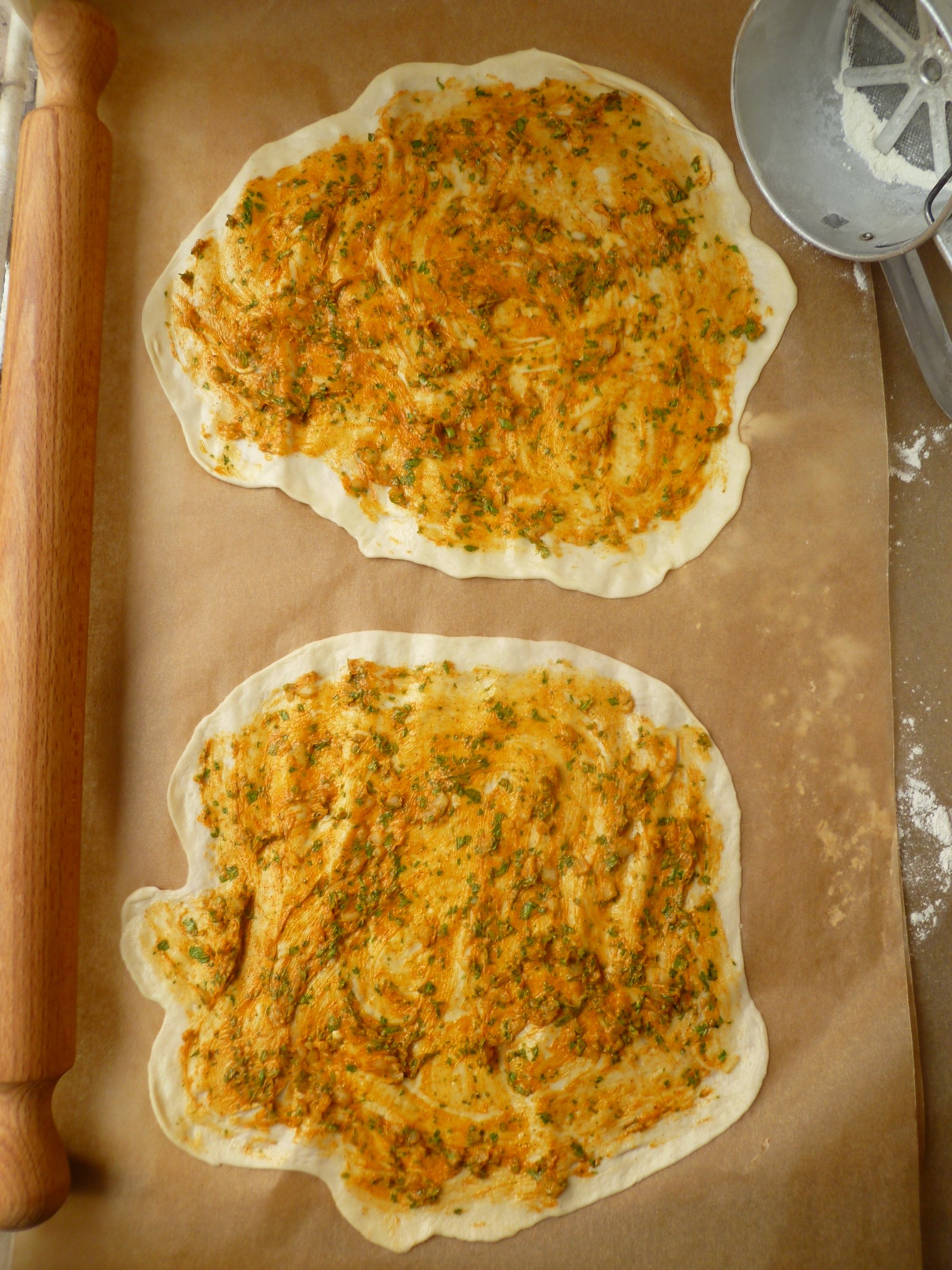 Moroccan Flatbread (R’ghayef) ~ Pain marocain | diplomatickitchen